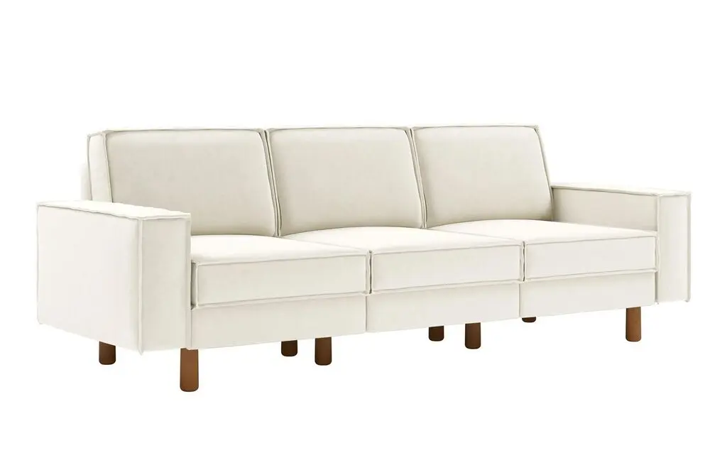 Atelier del Sofa Trosed Sparrow Extra 3, 238x89x87cm, Svetloroze
