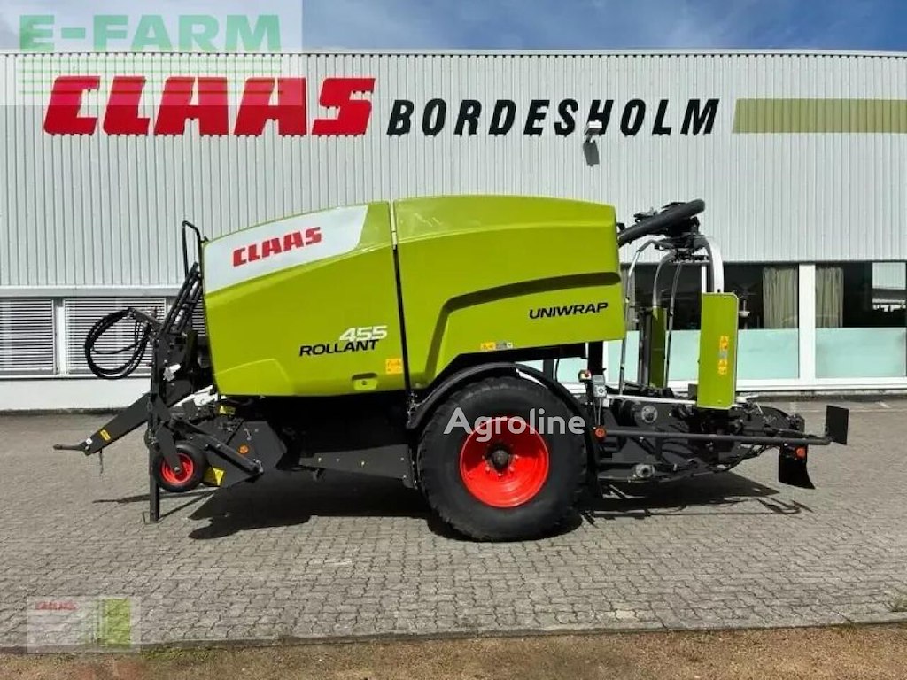 Claas rollant 455 rc uniwrap -neu- balirka za četvrtaste bale