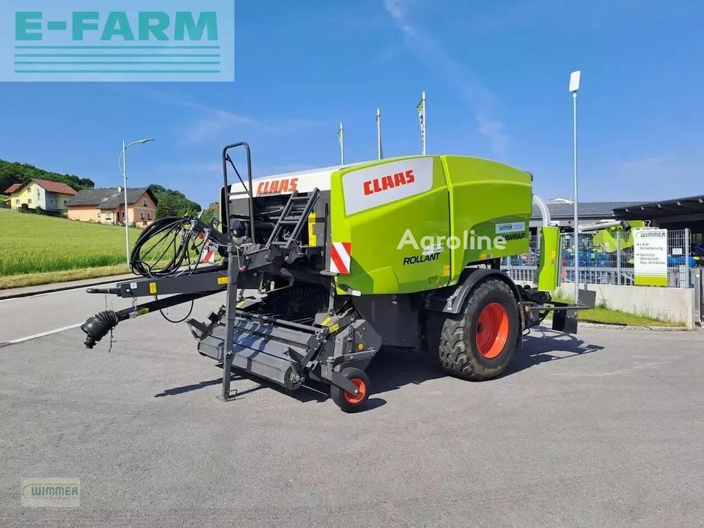Claas rollant 455 rc uniwrap - wickelkombination balirka za četvrtaste bale