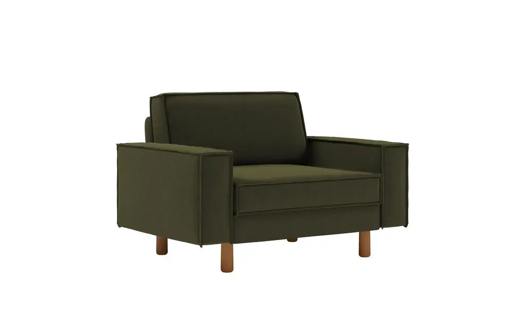 Atelier del Sofa Fotelja Sparrow Loveseat, Tamnozelena