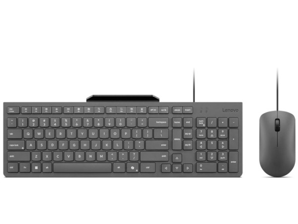 Tastatura+miš LENOVO 310 žicni set/USB-A Combo/US/crna (GX31R09775)
