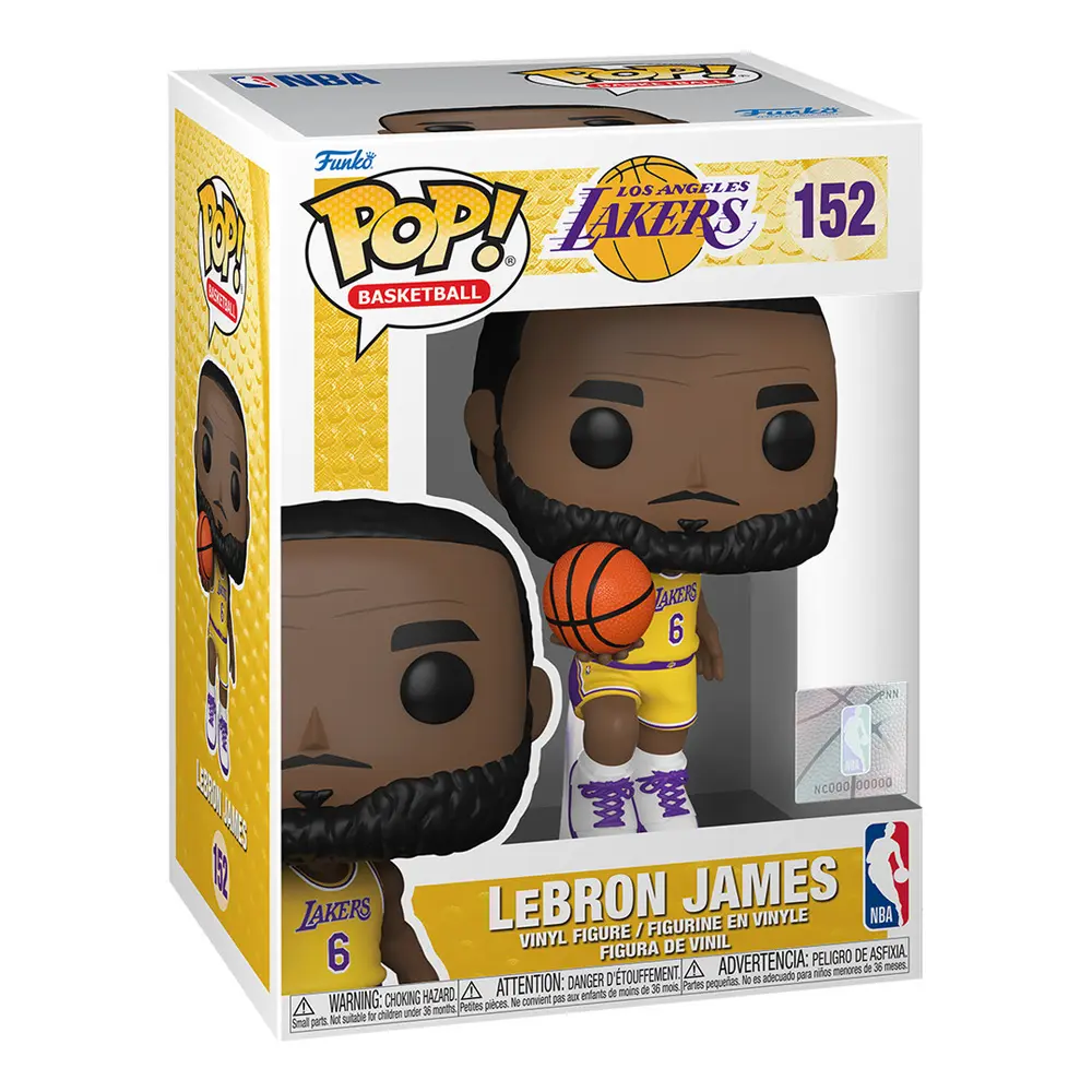 FUNKO Figura POP NBA: Lakers - Lebron James (Yellow Jersey)