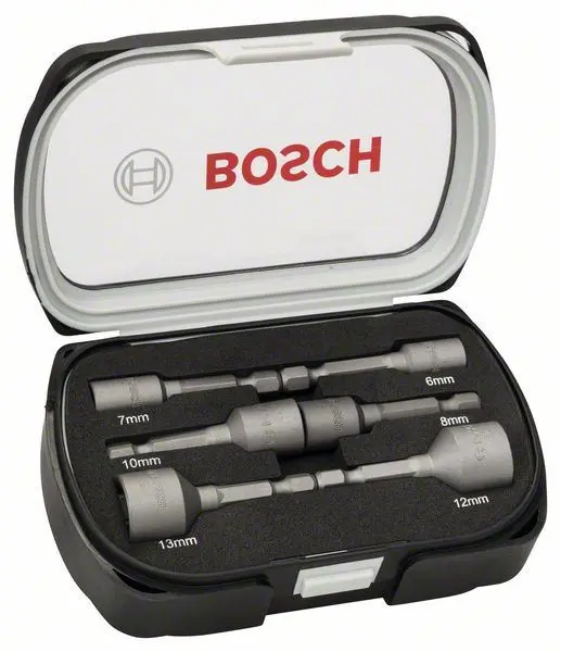 BOSCH Šestodelni set nasadnih ključeva 2608551079