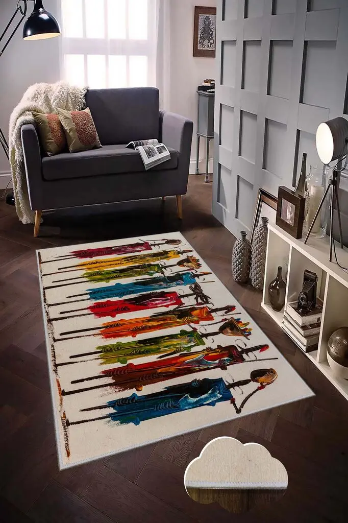 Conceptum Hypnose Tepih Hmnt47, 80x200cm, Šareni