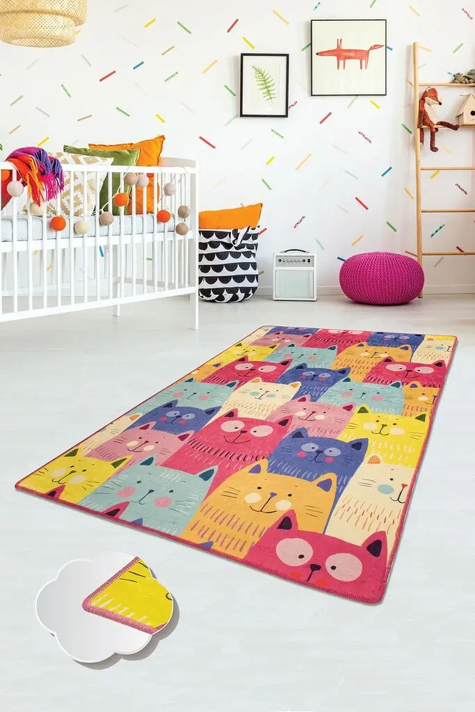 Conceptum Hypnose Tepih Cats Multi, 80x150cm, Šareni