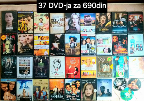 DVD filmovi 37 ljubavni romantični triler drama