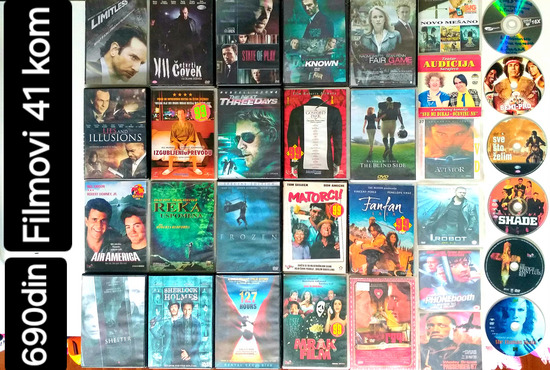 DVD filmovi 41 komad avantura akcija komedija