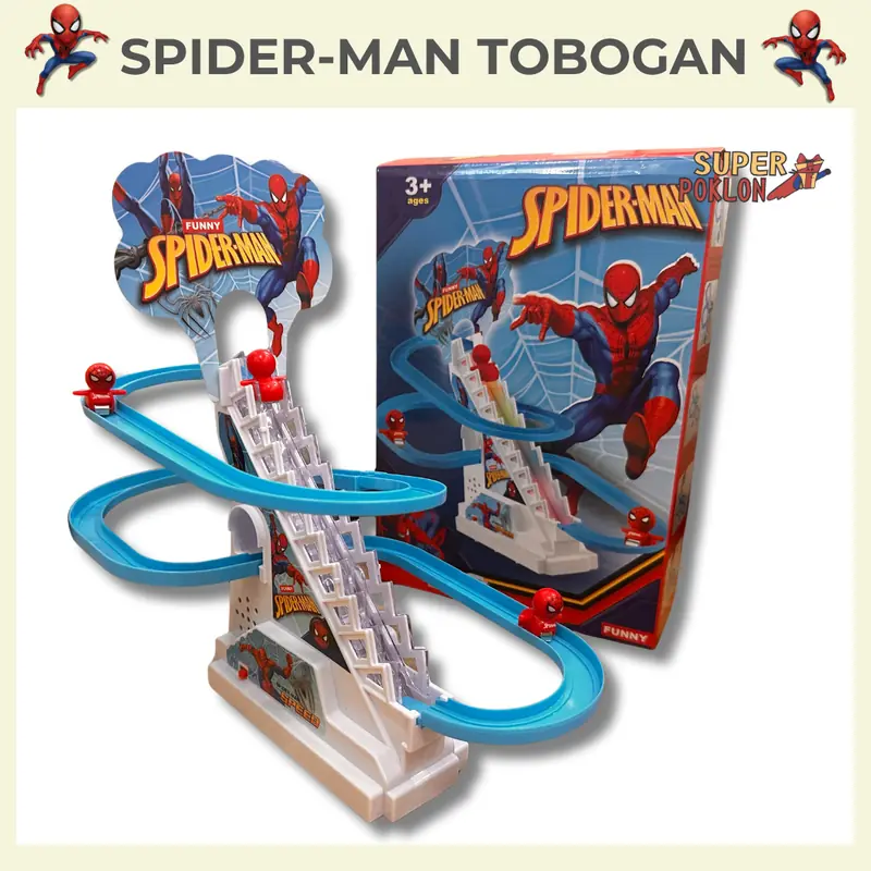 Superherojski tobogan Spiderman Zabavni Tobogan – zabava za decu