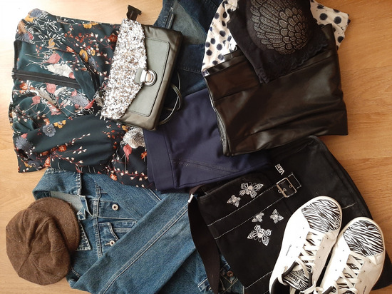 19 kom/40.Parfois,Reebok,Vans,Armani,Boss