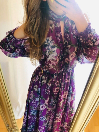 ZARA floral haljina