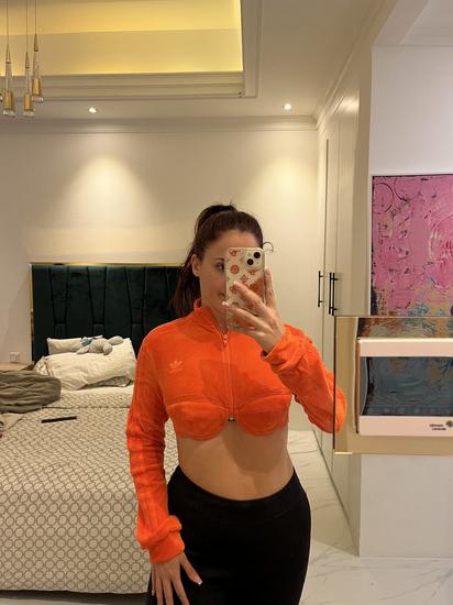 Adidas crop top s/m