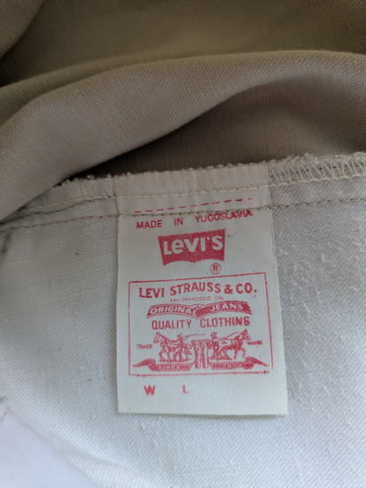 Vintage YU Levi's pantalone