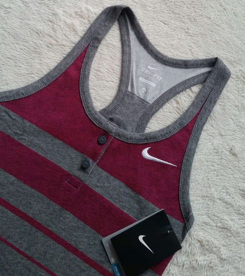 Nov Nike DRI-FIT top, sivi