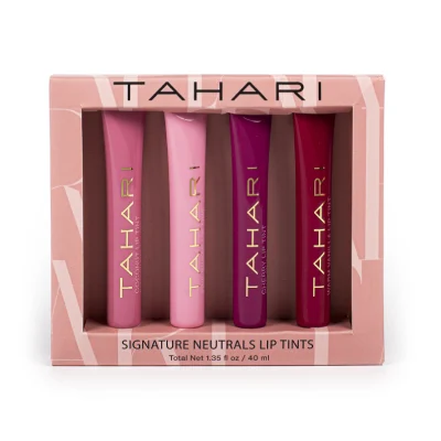 Tečni ruž za usne set 4 - Tahari, pink, 10 ml