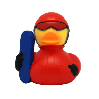 Lilalu Patkica - Rubber Duck, Snowboarder, 9 cm