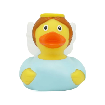 Lilalu Patkica - Rubber Duck, Guardian, Light Blue, 9 cm