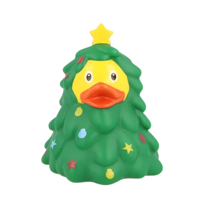 Novogodišnja Lilalu Patkica - Rubber Duck, Christmas Tree, 9 cm