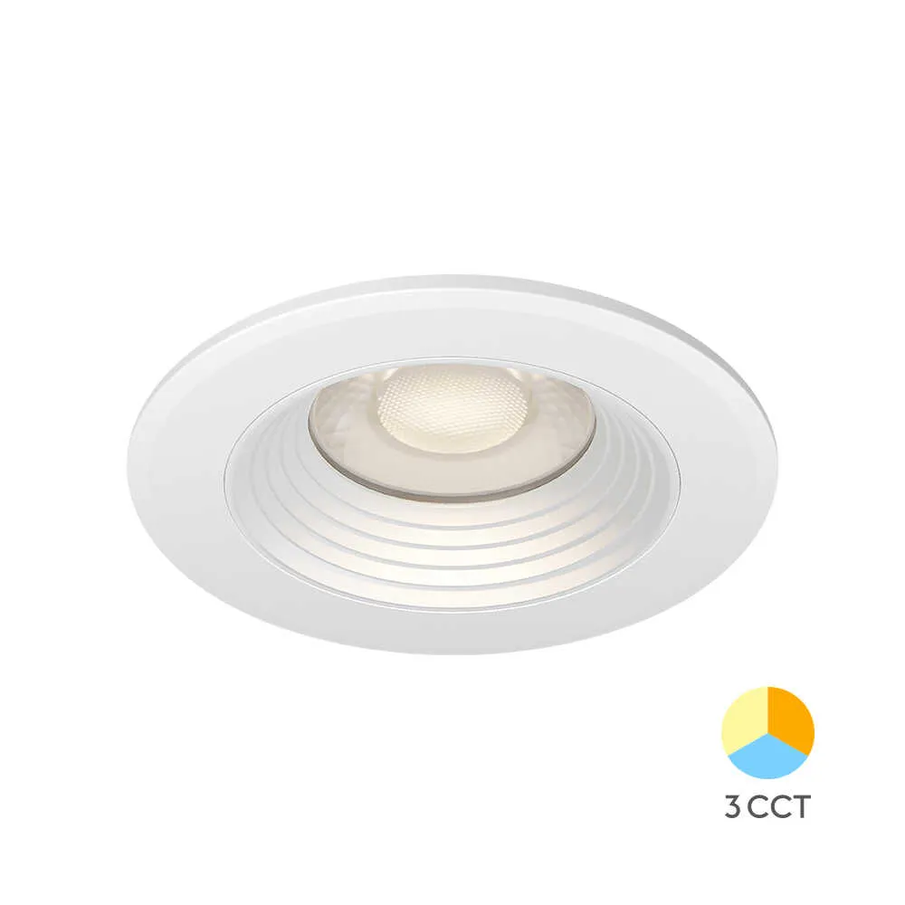 SPOT SVETILJKA G6 D85 6.5W OKRUGLA BELA/BELA 3U1 IP20 LED