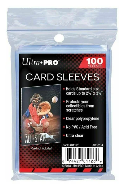 Slivovi za TCG karte set 100 - Ultra Pro, Ultra Clear Sleeves