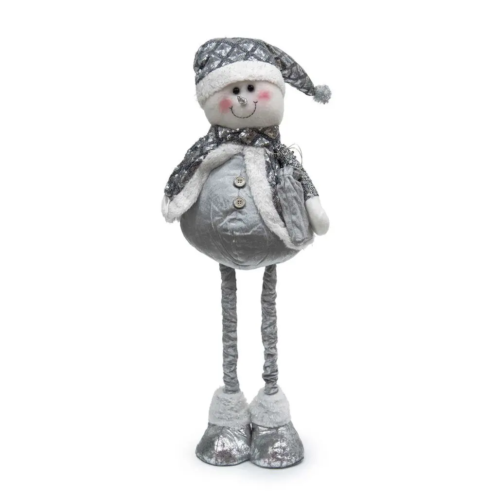 Novogodišnja figura Sneško belić C25-14, 75cm