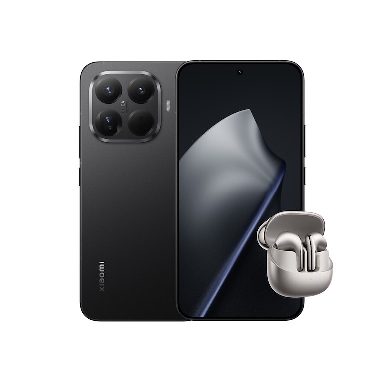 Xiaomi 15T Pro 12/512GB (crna) + Xiaomi Buds 5 (siva)