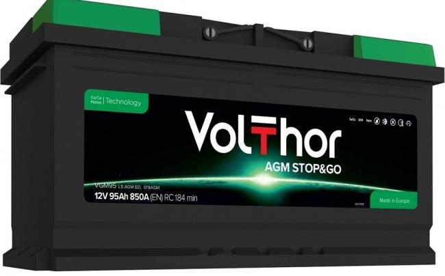 VOLTHOR
12V 95AH D+ 850A VOLTHOR AGM STOP&GO - 353x175x190