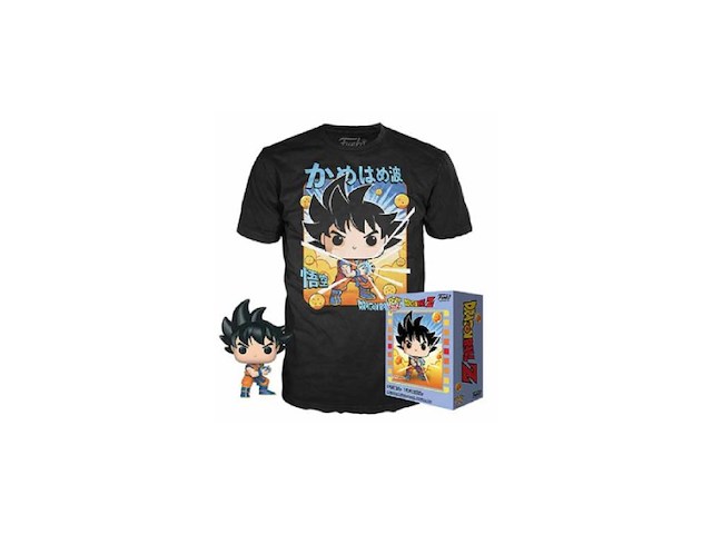Funko POP!, set majica i figurica - Dragon Ball Z, Goku