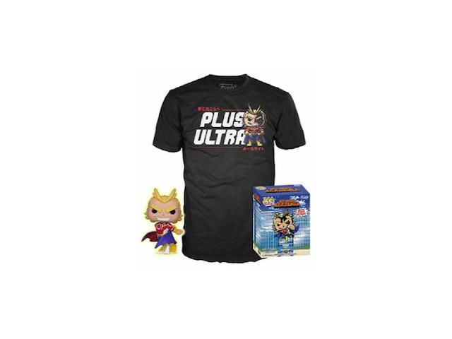 Funko POP!, set majica i figurica - My Hero Academia, All Might