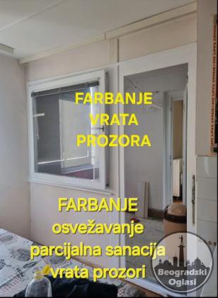 Sanacija Farbanje 0644931300 prozori vrata