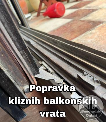 Popravka kliznih balkonskih vrata 0644931300