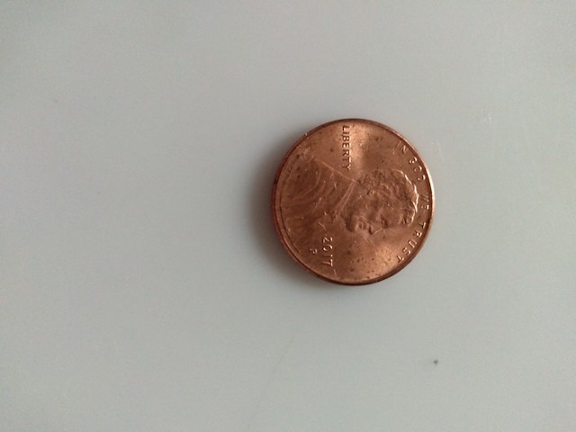 1 cent, P USA, 2017.