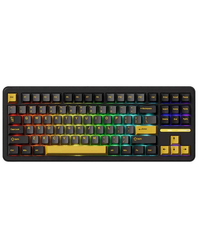 Akko Mehanička gaming tastatura Tac 87 Black and Gold, Crna