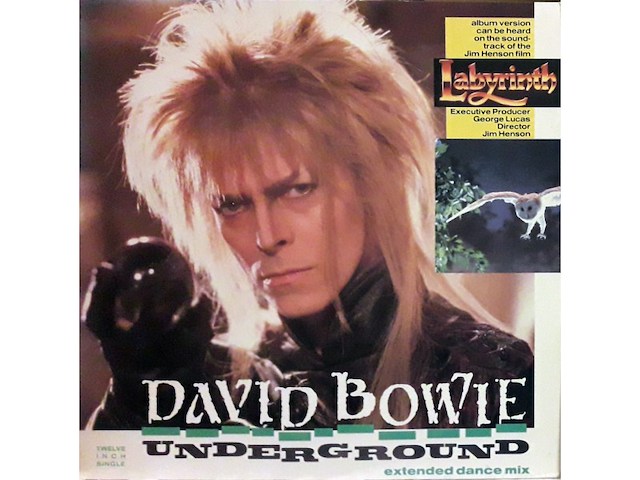 12``*: DAVID BOWIE - UNDERGROUND (HOLLAND 1986) MINT