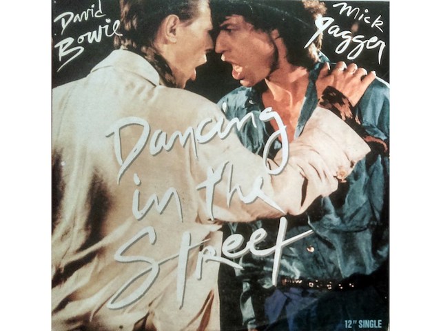 12``*: DAVID BOWIE - MICK JAGGER - Dancing (1985) MINT