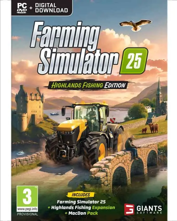 Giants Software Igrica za PC Farming Simulator 25: Highlands Fishing Edition Ekspanzija