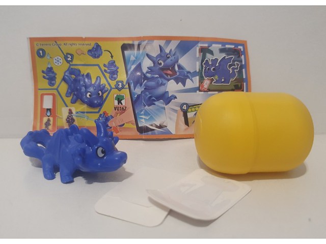 Kinder surprise plavi zmaj VU167