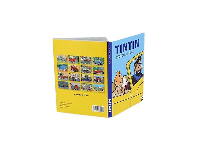 Razglednice, set/16 - Tintin Car