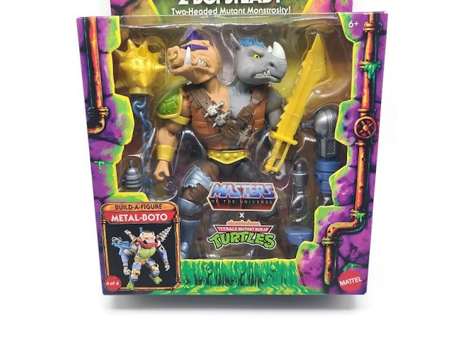 2-Bopsteady 16 cm Turtles of Grayskull TMNT x MOTU
