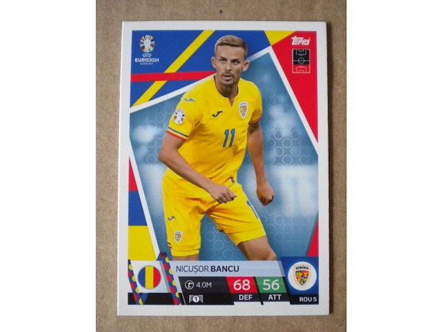 Kartica `Topps Euro 2024 Match Attax` (ROU 5)