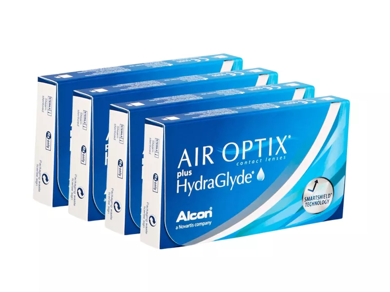 Air Optix Plus HydraGlyde (24 sočiva)