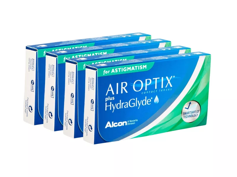 Air Optix Plus HydraGlyde for Astigmatism (24 sočiva)