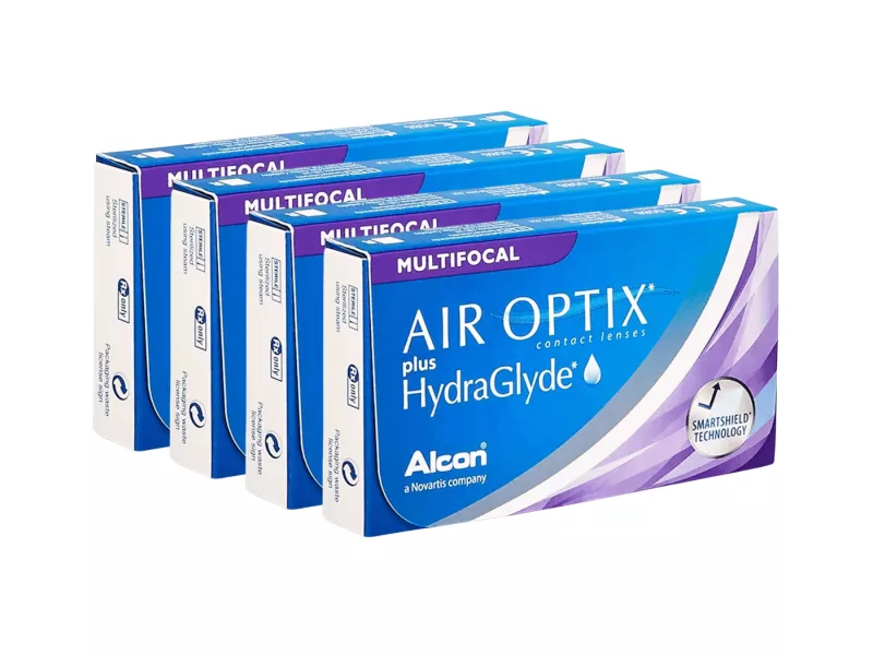 Air Optix Plus HydraGlyde Multifocal (24 sočiva)