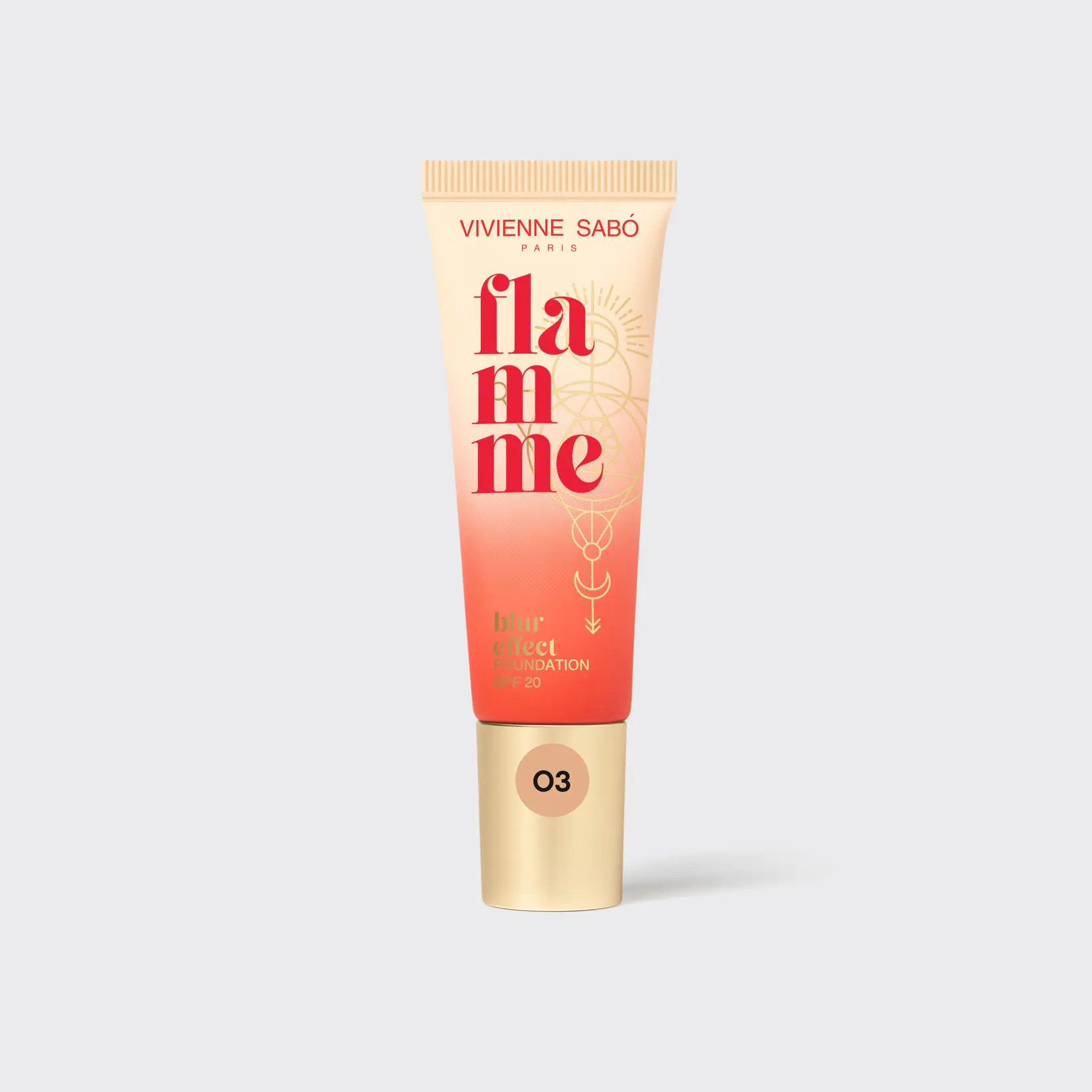 Vivienne Sabo Puder za lice sa SPF-om Flamme 03