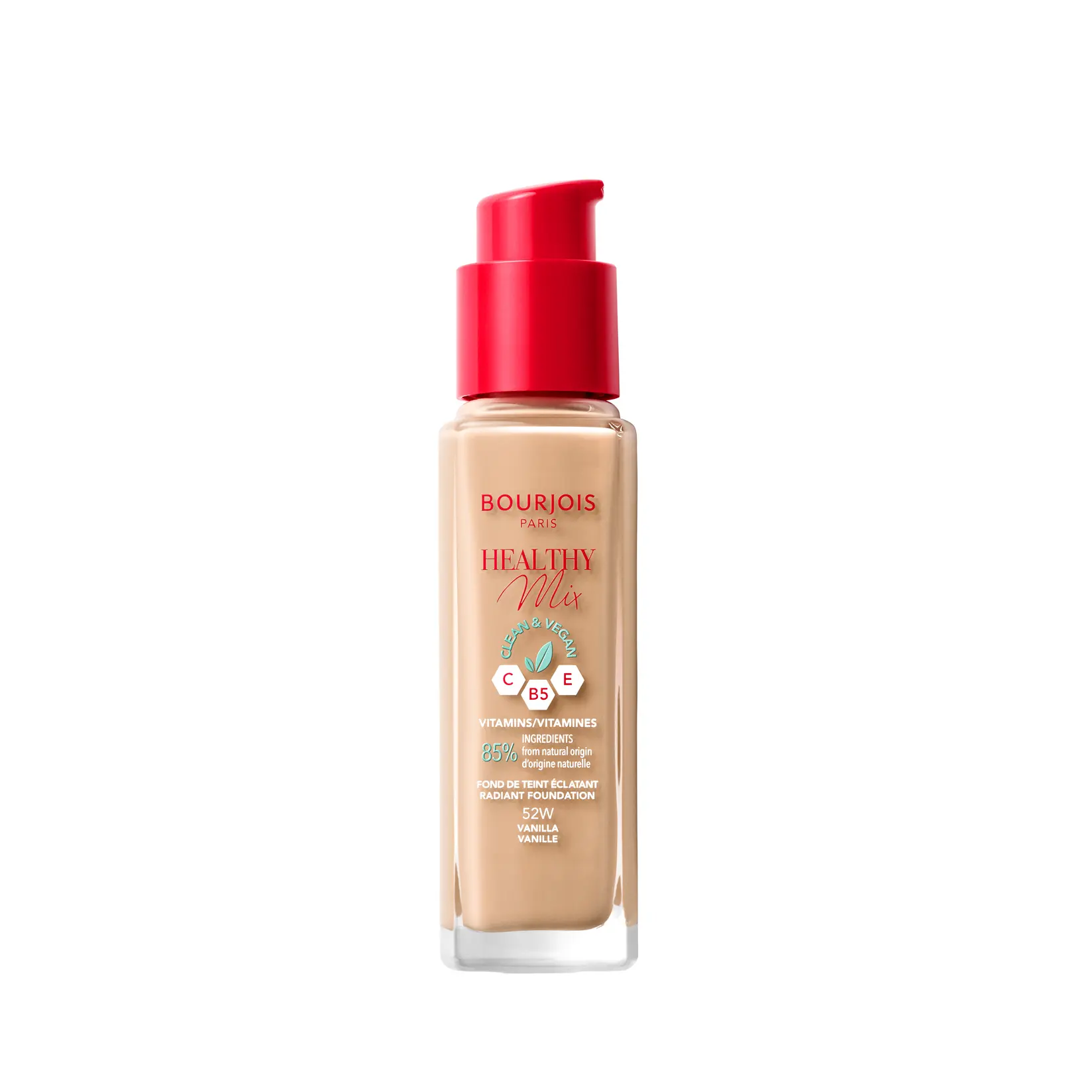 BOURJOIS Puder za lice Healthy Mix Foundation Vegan 52 Vanilla