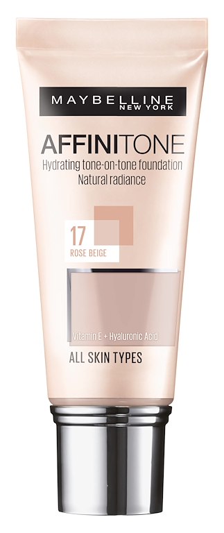 MAYBELLINE NEW YORK Tečni puder Affinitone 17 Rose Beige