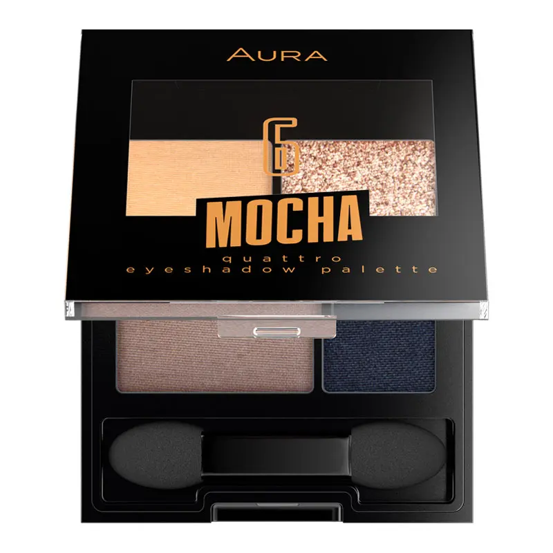 AURA Paleta senki za oči Mocha