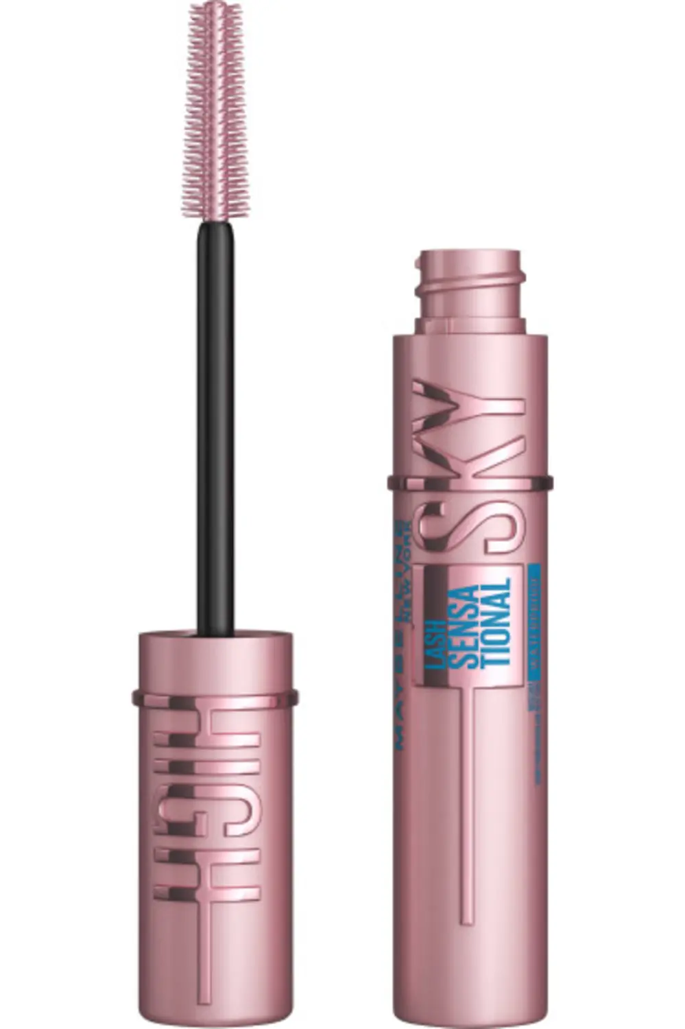 Maybelline Lash Sense Sky High Maskara, Vodootporna, Very Black