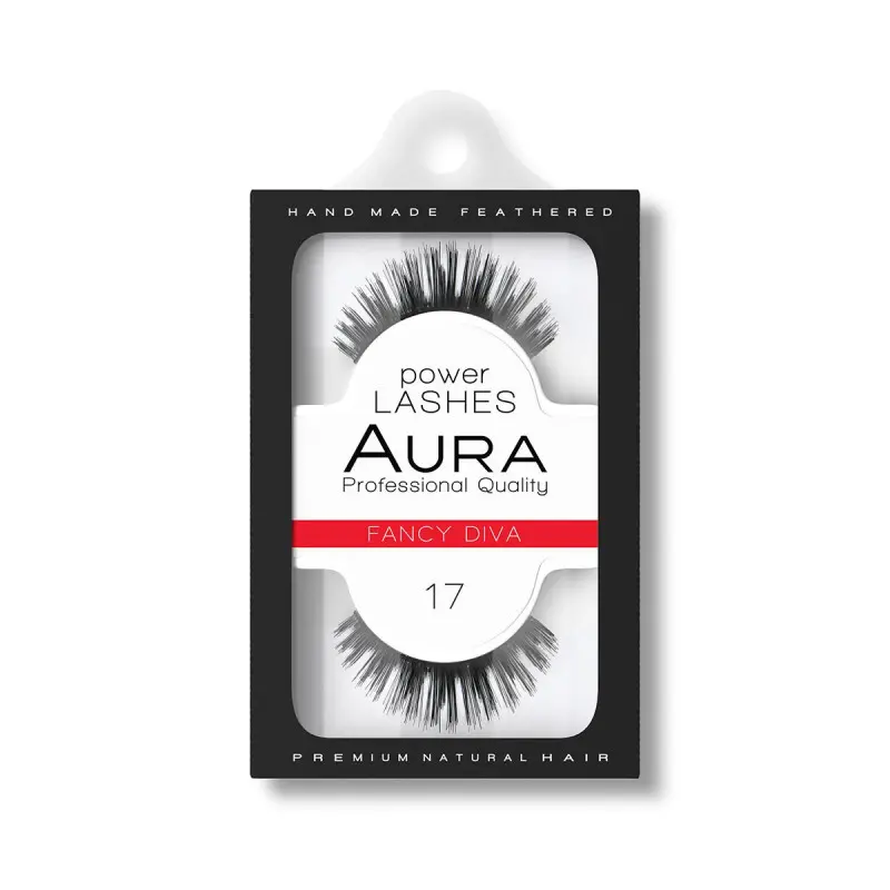 AURA Veštačke trepavice Power Lashes 17 Fancy Diva
