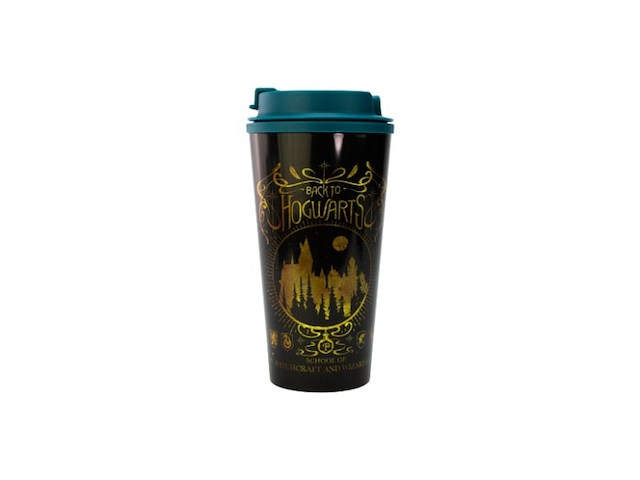 Šolja za poneti - Harry Potter, Hogwarts, 450ml