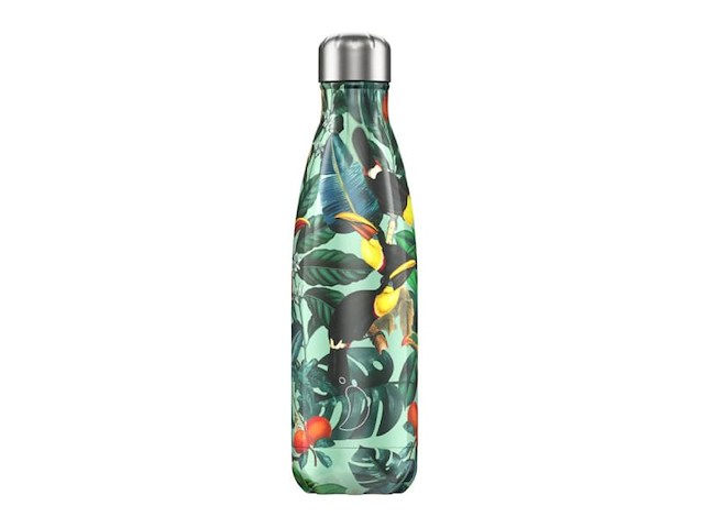 Flaša za vodu - Chilly`s, Tropical Toucan, 500ml